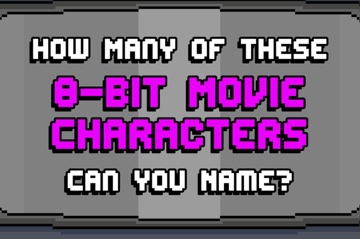 How Many Of These 8-Bit Movie Characters Can You Name?