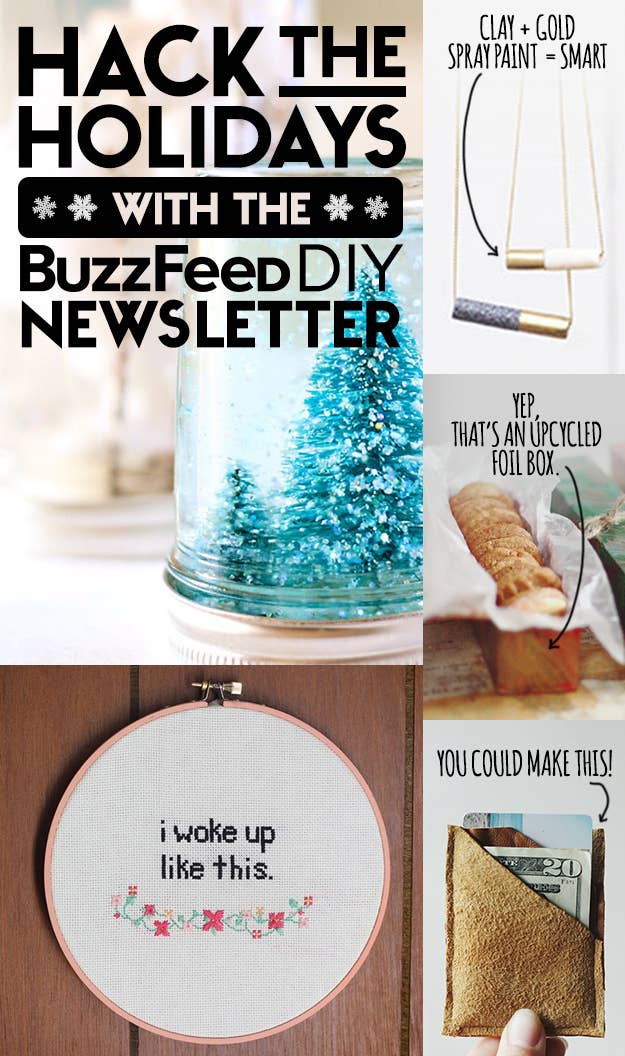 Hack The Holidays With The BuzzFeed DIY Newsletter!