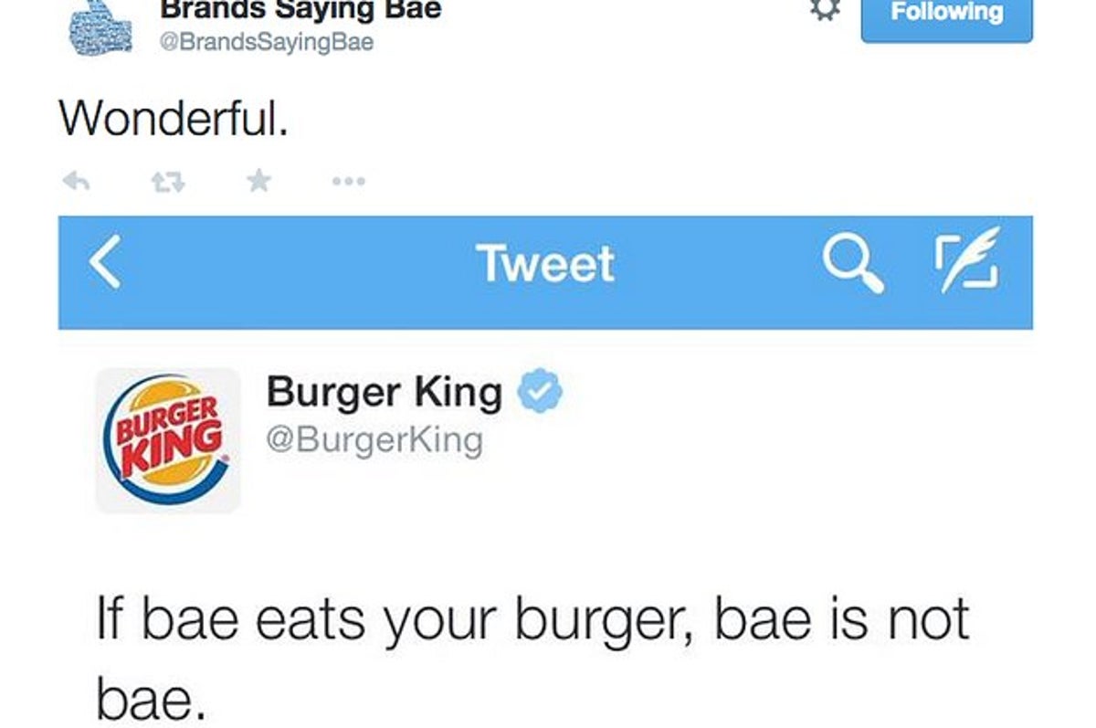 This Is Why Brands Say "Bae"