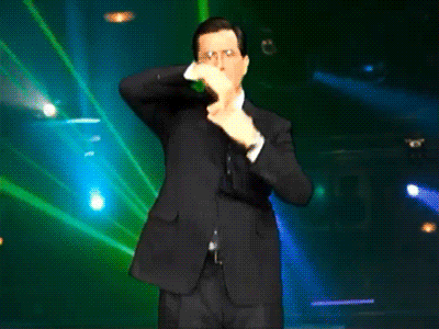 41 GIFs Of Stephen Colbert Dancing