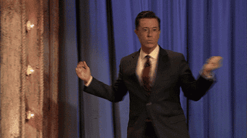 41 GIFs Of Stephen Colbert Dancing