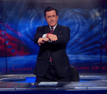 41 GIFs Of Stephen Colbert Dancing