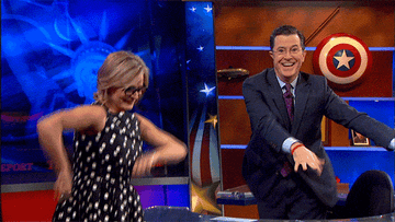 41 GIFs Of Stephen Colbert Dancing