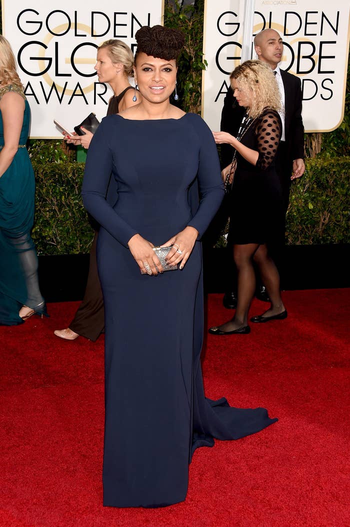 Ava Duvernay At The 2015 Golden Globes