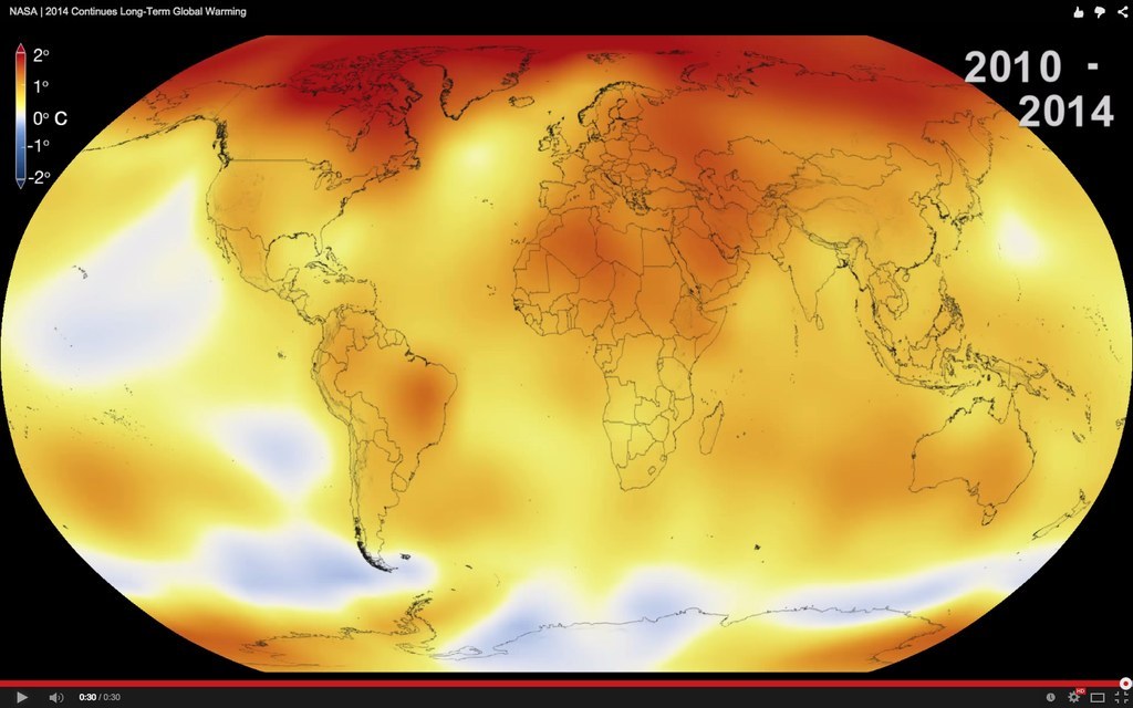 Watch The Earth Heat Up From Ice Cold To Red Hot In This NASA Video