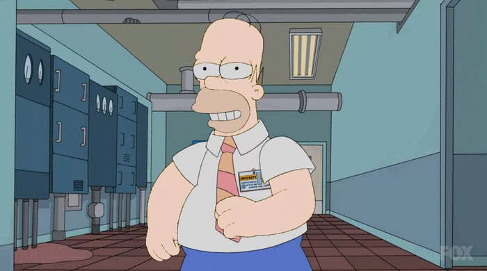"The Simpsons" In A Flesh Tone Is The Worst Thing You'll See Today