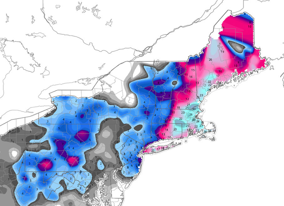 What Really Happened During The Blizzard Of 2015, In Two Maps