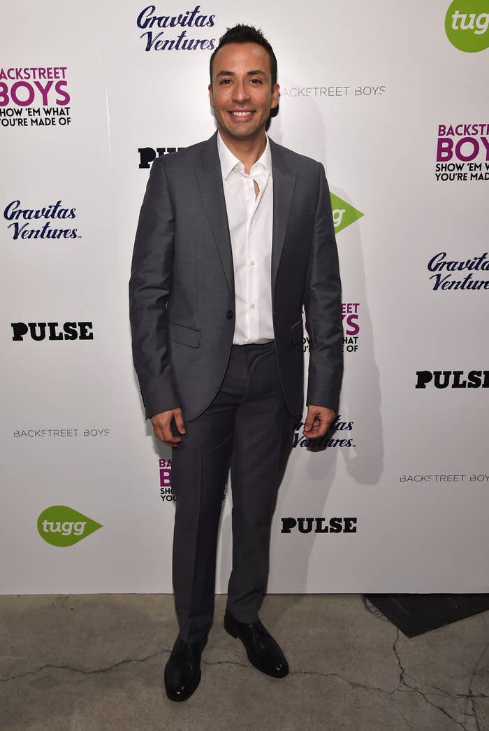 Howie Dorough At The Premiere Of "Backstreet Boys: Show 'Em What You're ...