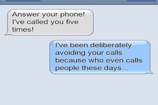 12 Text Messages All Introverts Have Definitely Sent