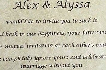 This Bride Sent The Perfect Wedding Invitation To Her Abusive Parents