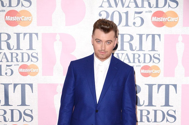 Sam Smith At The 2015 BRIT Awards