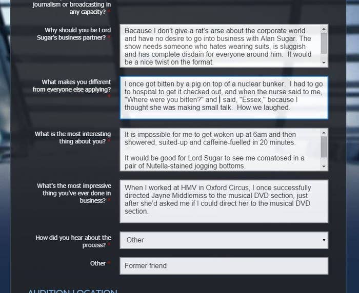 A Comedian Submitted A Joke Application To "The Apprentice" And Got ...