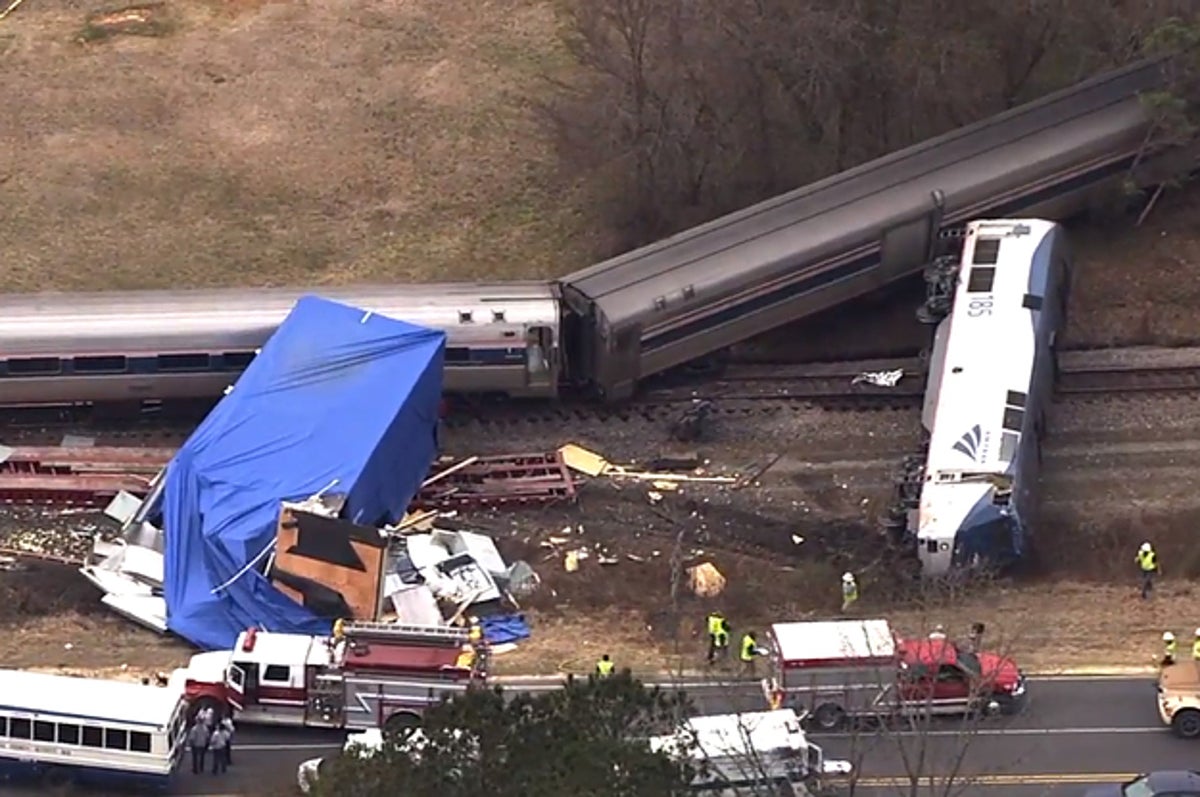 55 People Injured As Amtrak Train Collides With Truck In North Carolina