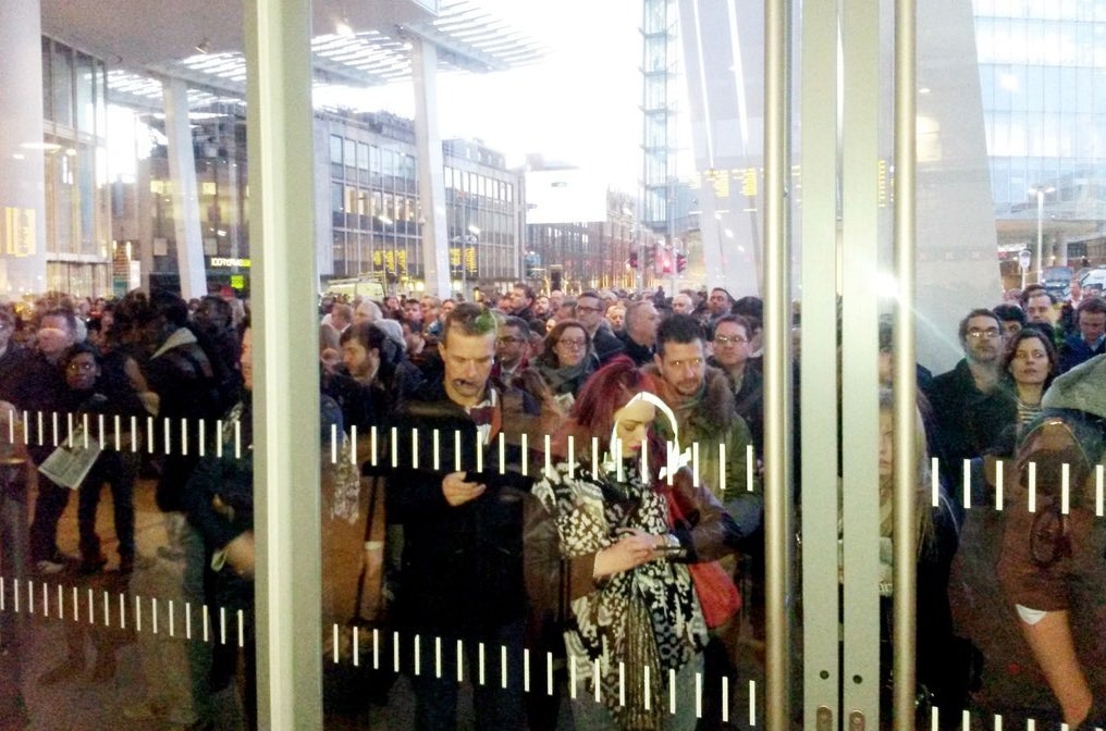 This Station Got So Overcrowded It Looked Like The End Of Days