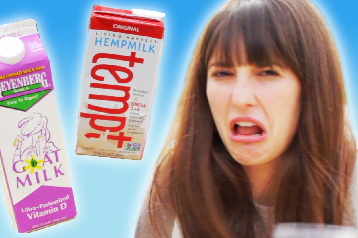 These People Tried Weird Milk For The First Time
