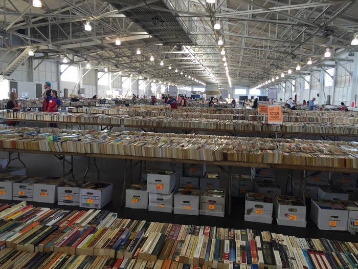 27 Photos From The Most Epic Spring Book Sale Ever