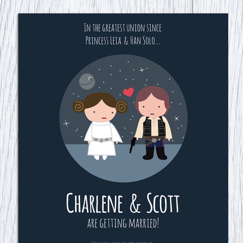 18 Wedding Invitations That Will Make Your Inner Nerd Insanely Happy