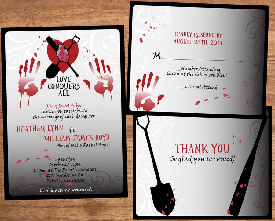 Nerds Wedding Invitations