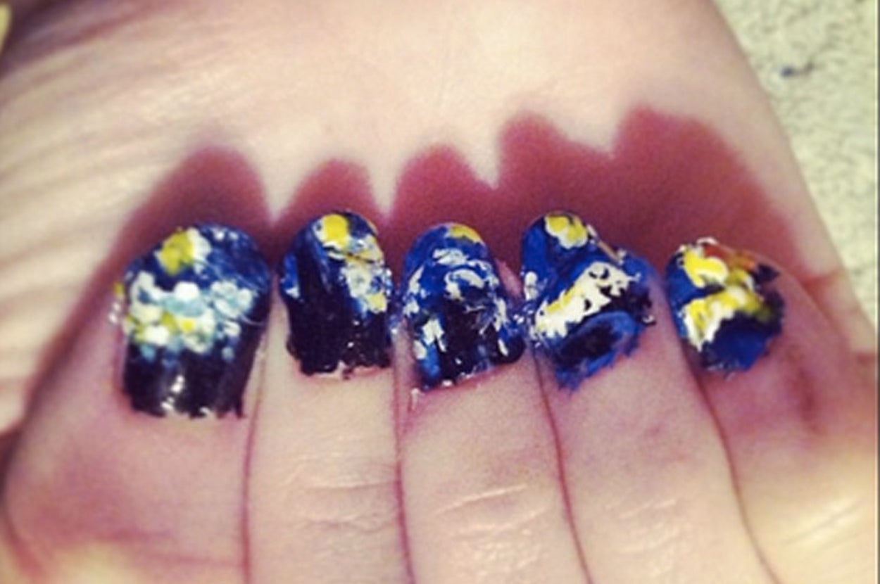 21 Of The Worst Nail Art Fails Ever