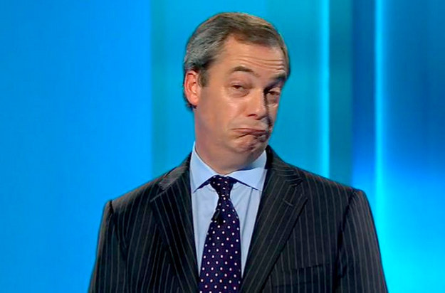 The People Have Spoken And Nigel Farage Looks Like A Shiny Frog