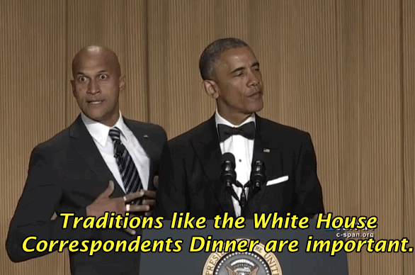 "Key And Peele" Loaned Obama Luther For The White House Correspondents ...