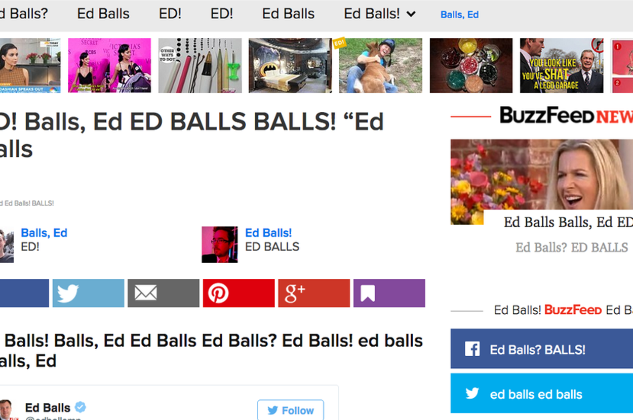 A Definitive And Completely Accurate Guide To Ed Balls Day