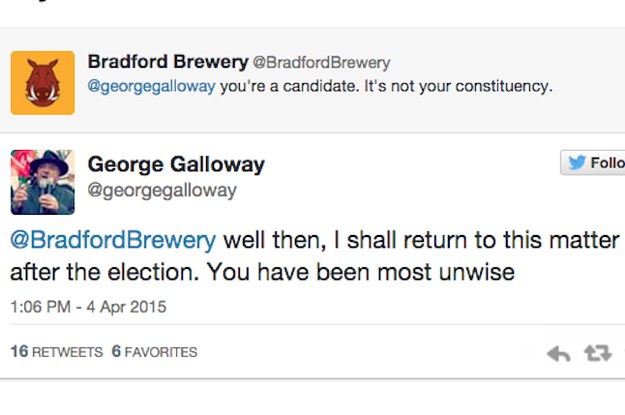 George Galloway Has Got Into A Massive Twitter Argument With A Small ...