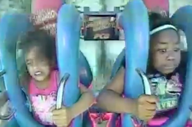 These Girls Rode The Slingshot Ride, Their Reactions Are Priceless
