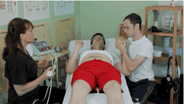Watch These Men Try Labor Pain Simulation And Scream Like Women