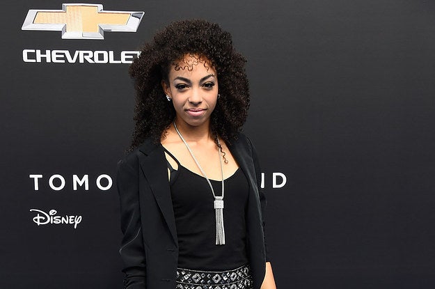 Summer Reign At The Premiere Of "Tomorrowland"