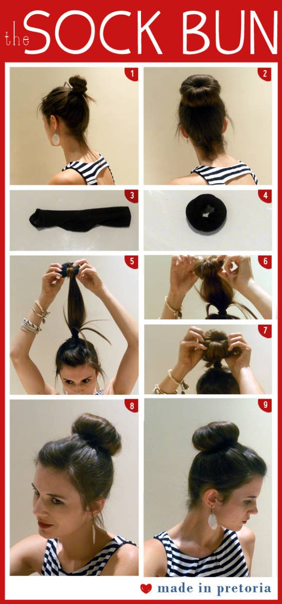 how to do a basic bun
