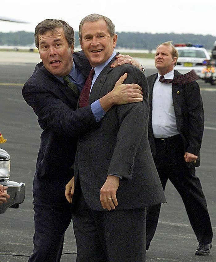 18 Photos That Show Jeb And George Bush Might Be Brothers
