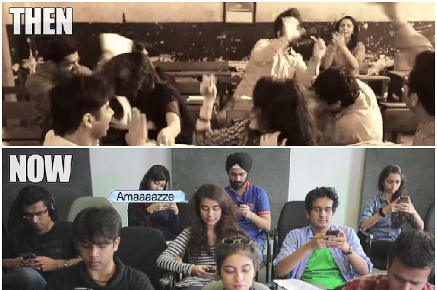 Classrooms Then And Now