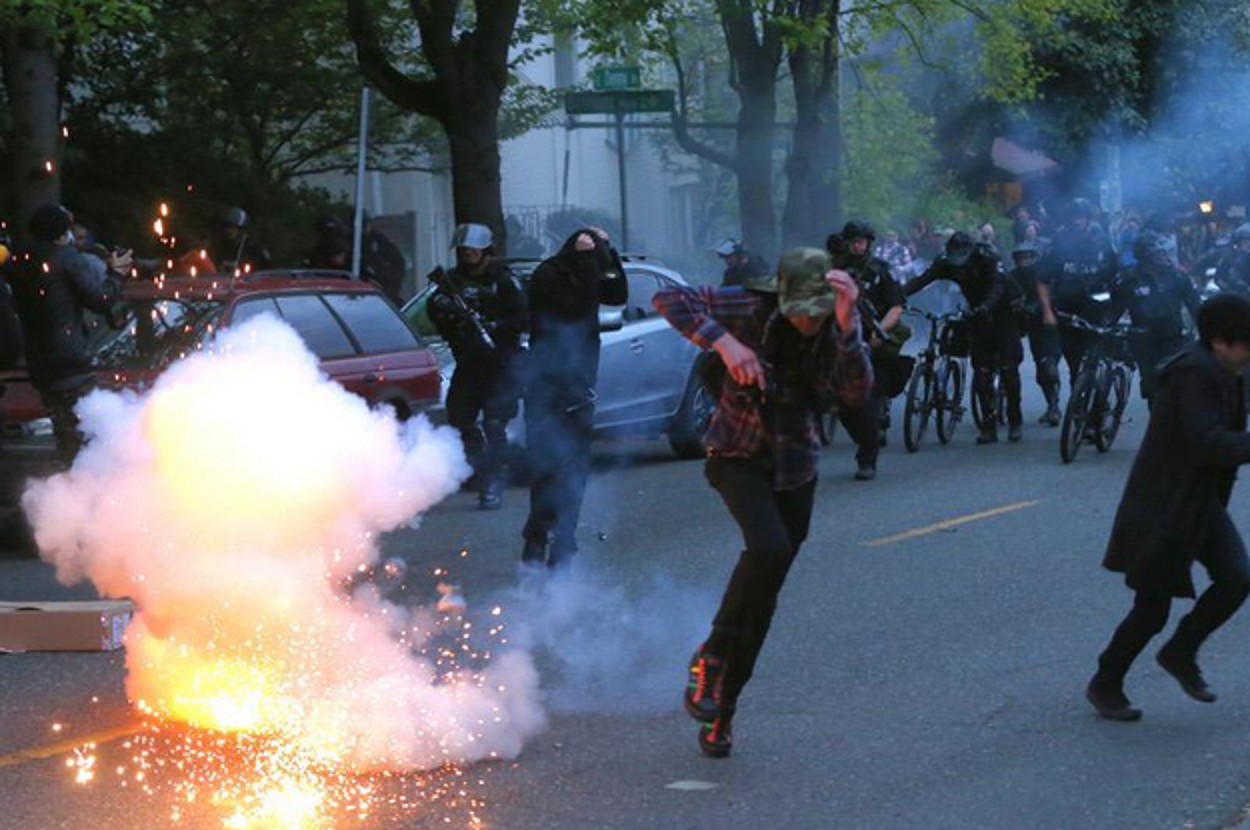 May Day Protests Turn Violent In Seattle, Several Injured