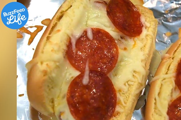 Make The Infamous Double-Stuffed Pizza Dog