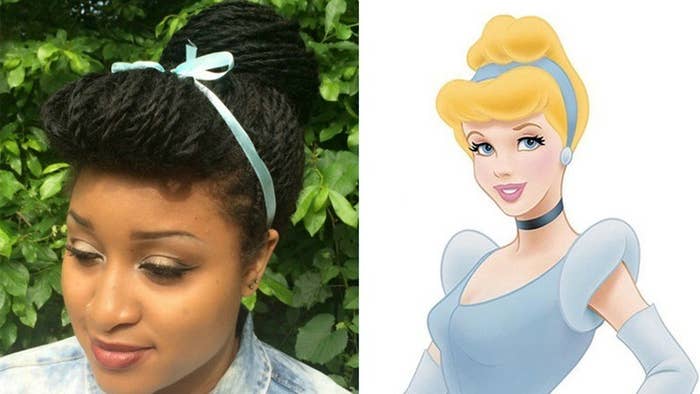 This Student Recreated Disney Princess Hairstyles To Show All Locks Are ...