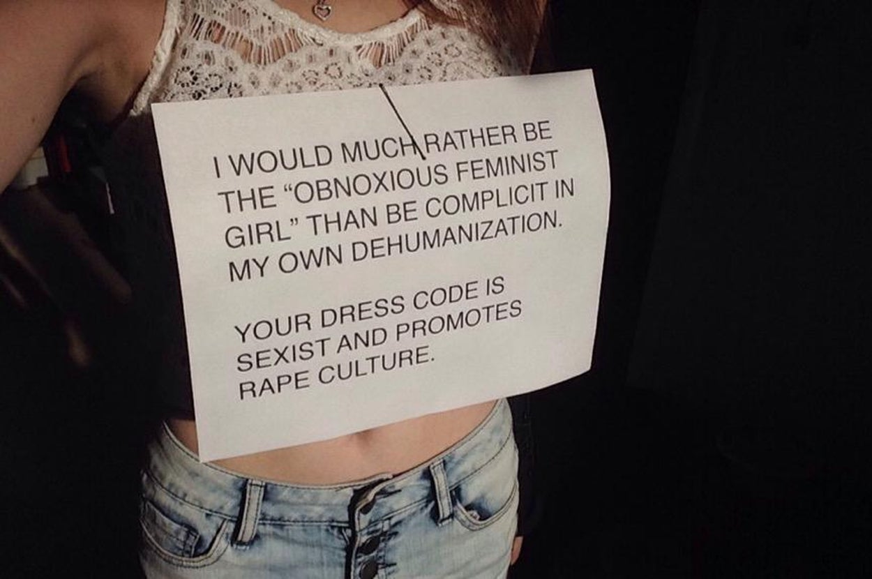 Students Are Fighting Back Against School Dress Codes With #CropTopDay