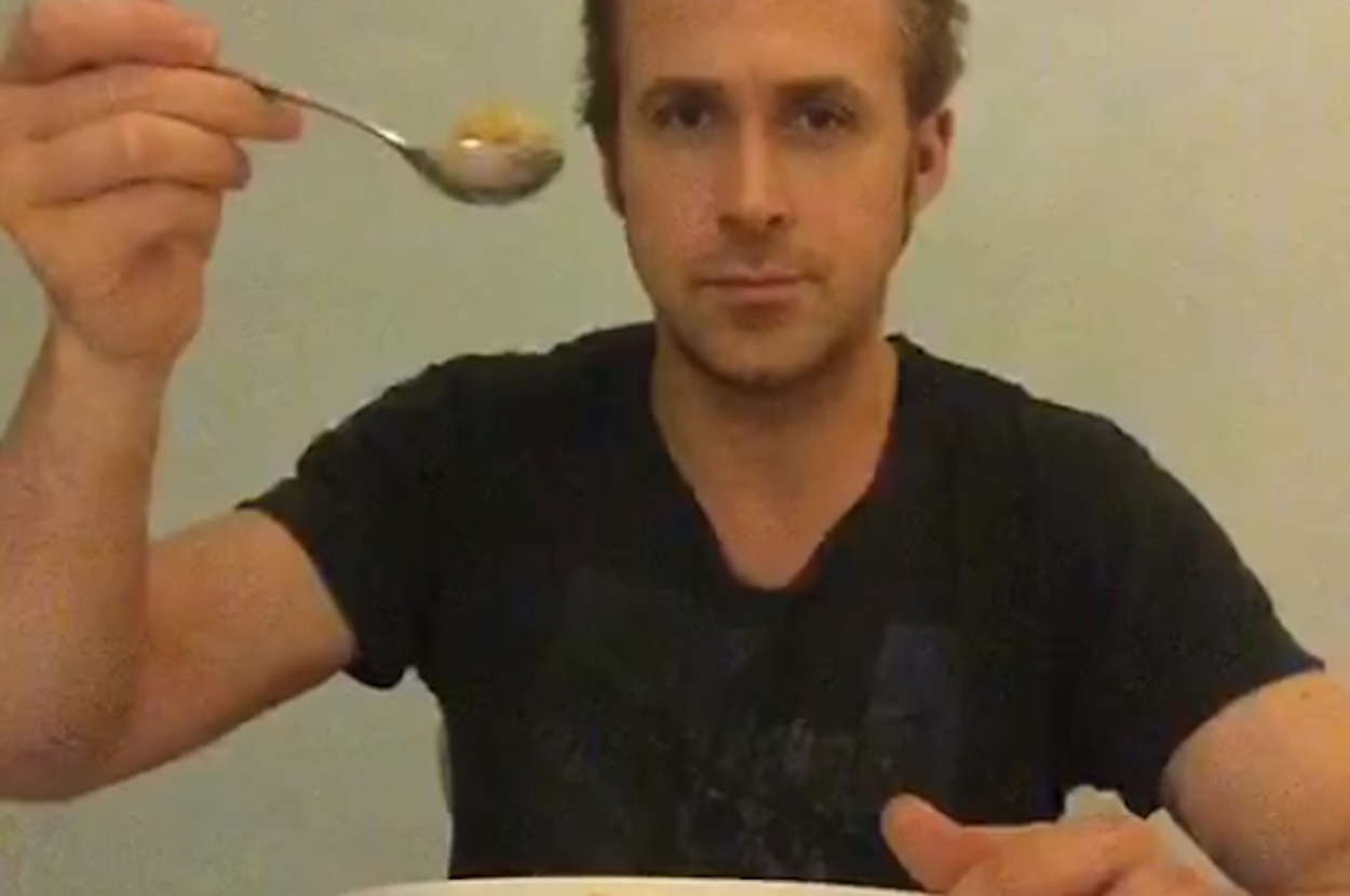 Ryan Gosling Vines Himself Eating Cereal To Honour The Meme's Creator ...