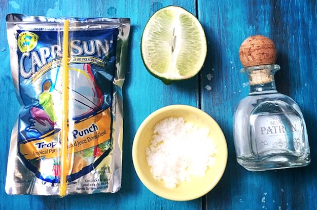 We Spiked Capri Sun With Tequila Because Why Not