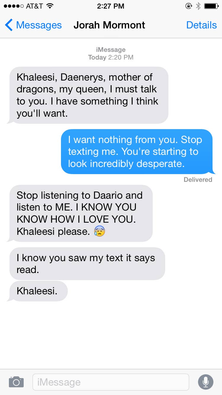khaleesi dragons text