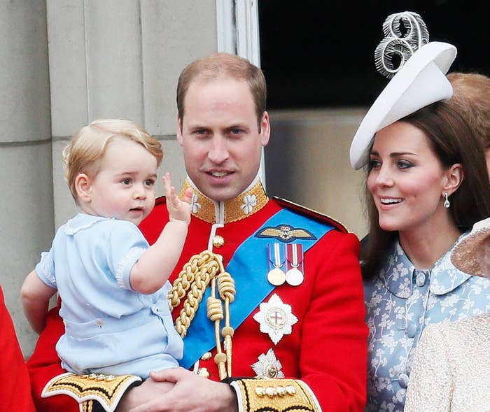 Prince George Completely Slays First Balcony Appearance