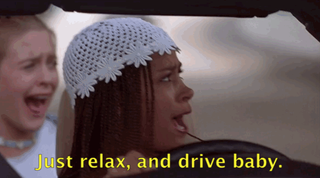 Clueless Driving Gif