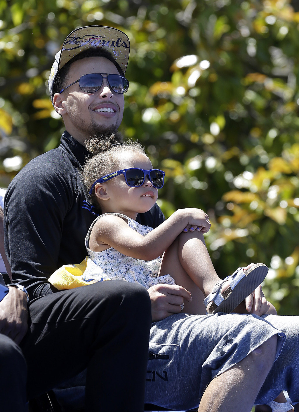 Riley Curry Was The Best Part Of The Warriors Parade, Obviously