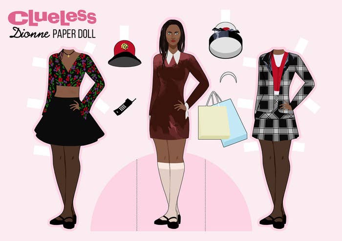Here Are The "Clueless" Paper Dolls Of Your Dreams