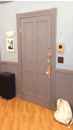 kramer entrance gif tuxedo