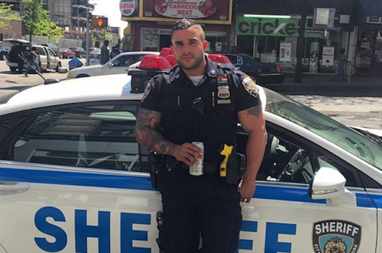 This Hunky Tattooed Cop Has Everyone Wanting To Get Handcuffed