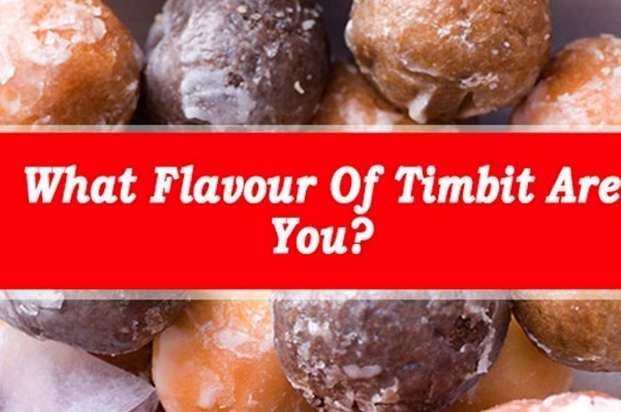 What Flavour Of Timbit Are You?