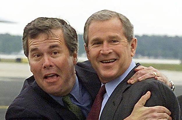 18 Photos That Show Jeb And George Bush Might Be Brothers