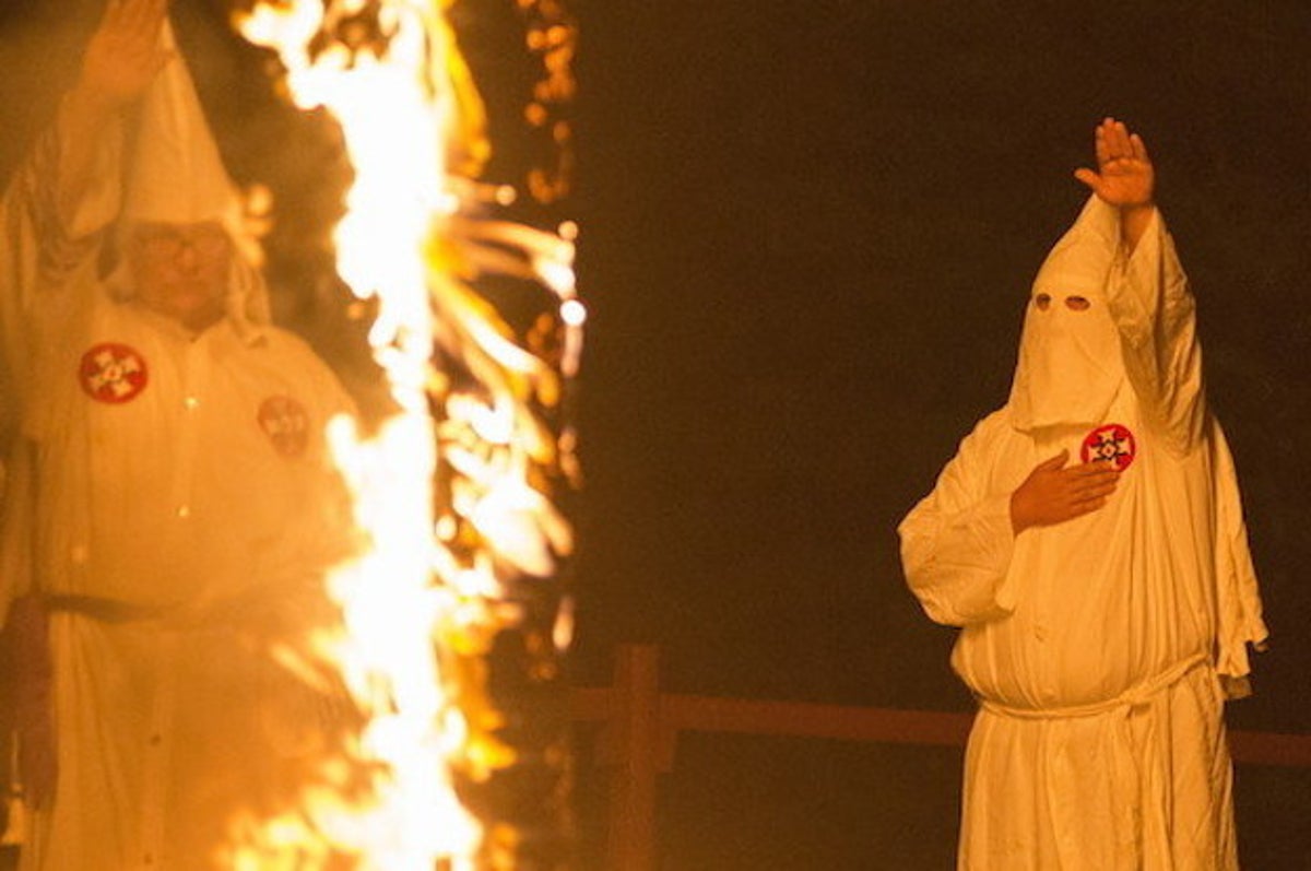 Fascinating, Frightening Photos Of The Modern KKK