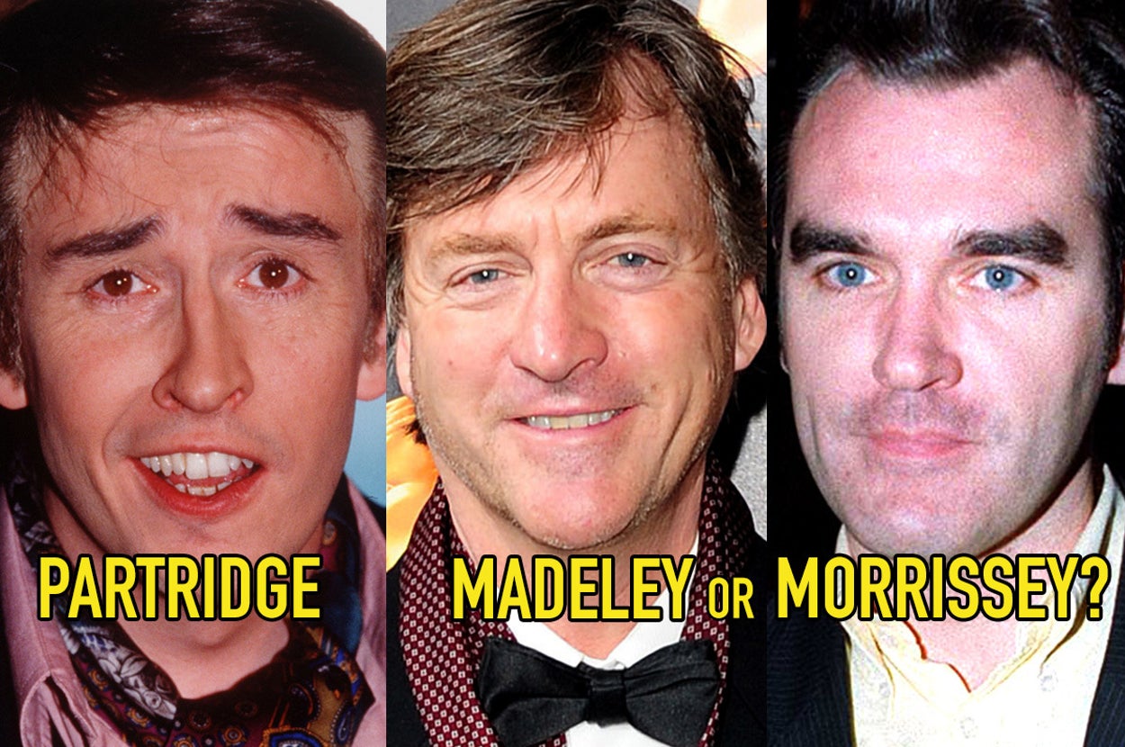 Who Said It: Alan Partridge, Richard Madeley Or Morrissey?